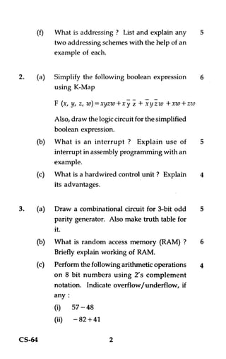 Cs 64 | PDF | Programming Languages | Computing