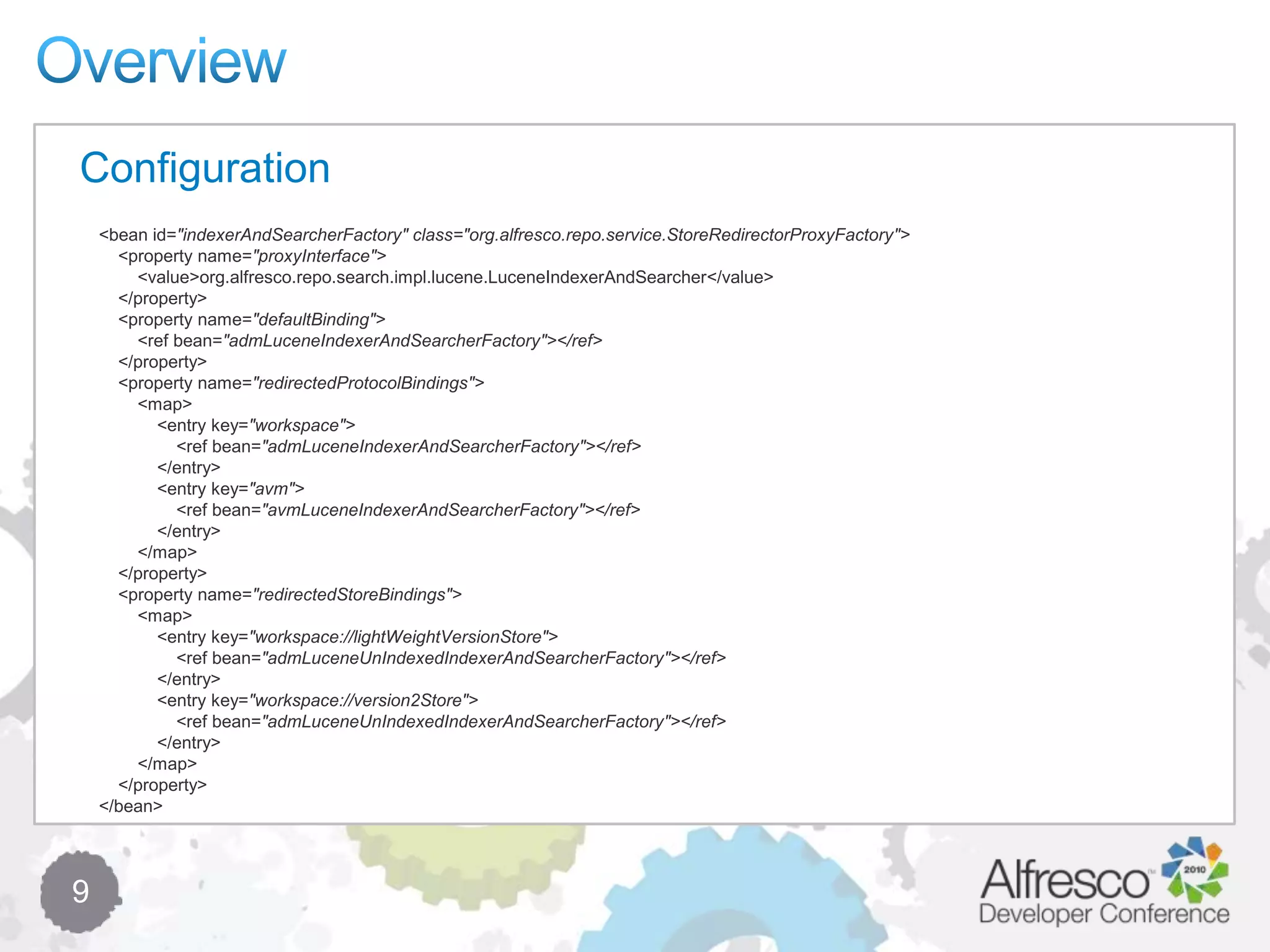 Alfresco Search Internals | PPTX | Databases | Computer Software and Applications