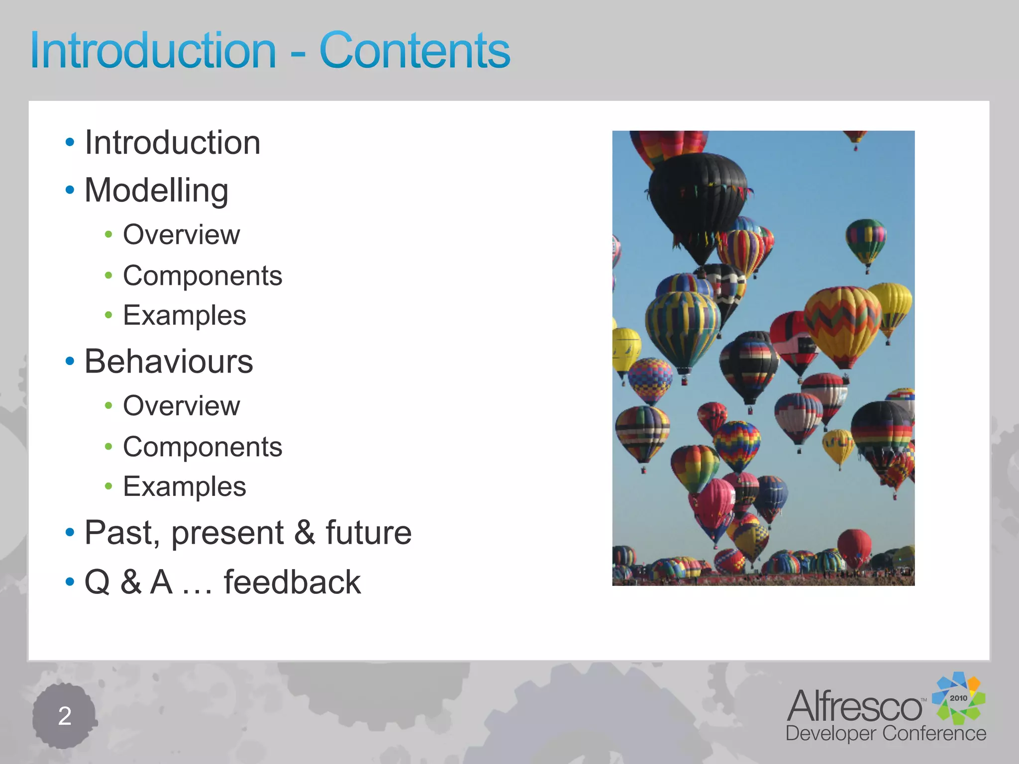 Alfresco Content Modelling and Policy Behaviours | PDF