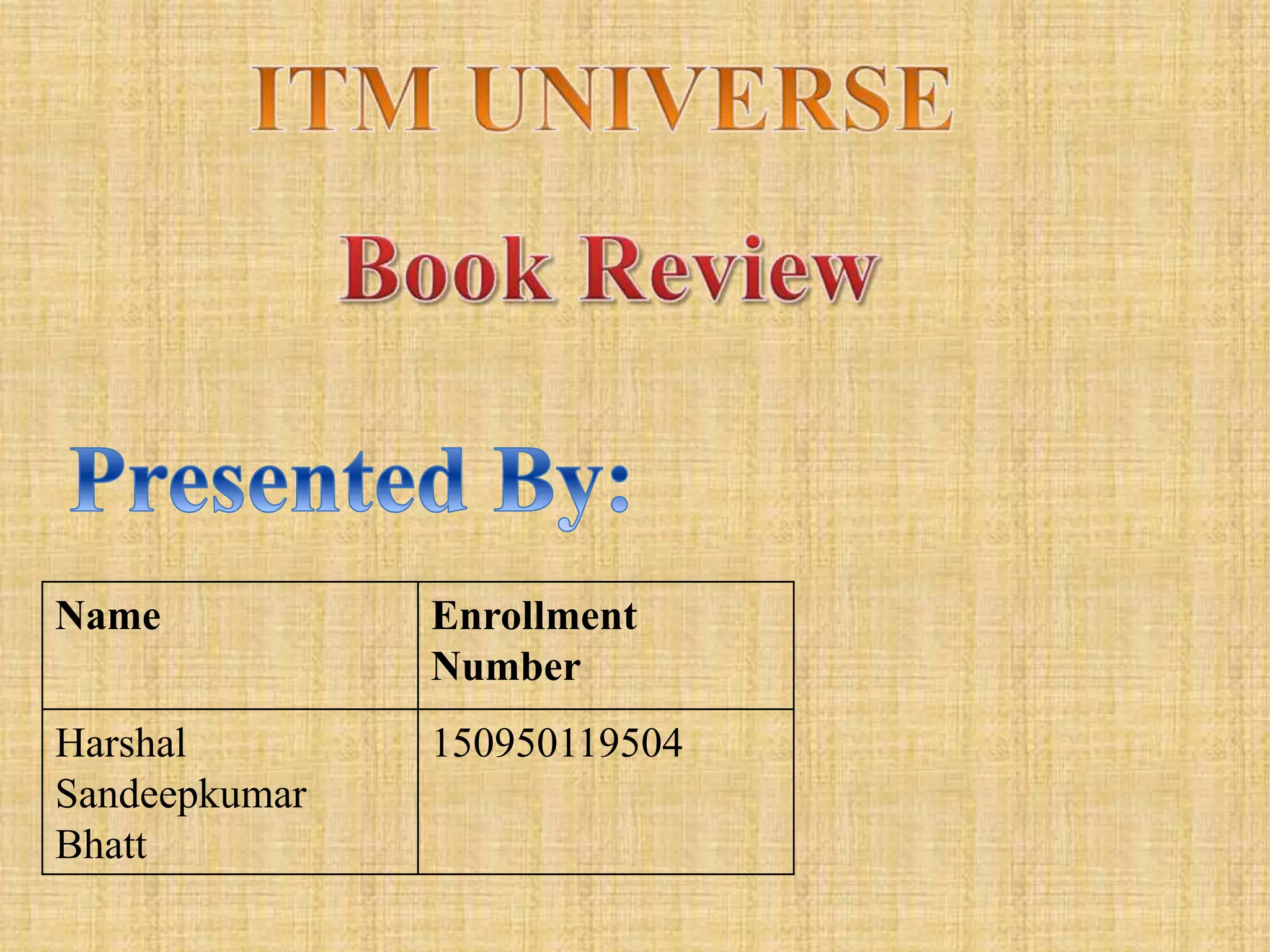 You can win (Shiv Khera) Book Review - By Harshal Bhatt | PPTX