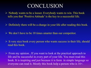 You can win (Shiv Khera) Book Review - By Harshal Bhatt | PPTX