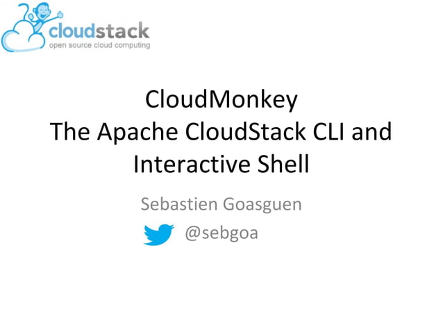 CloudMonkey | PPT