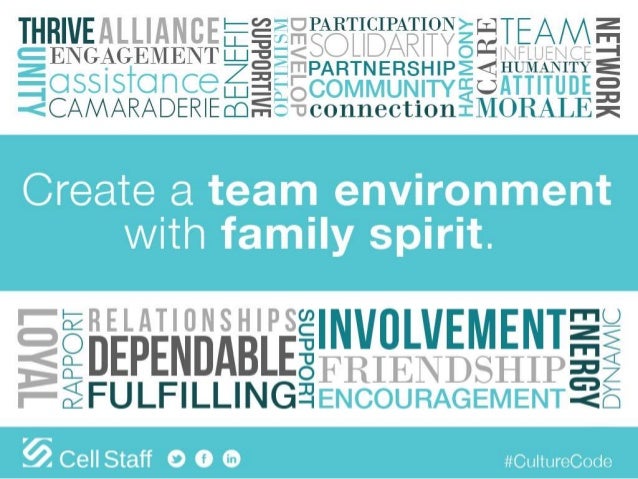 Cell Staff #Culture Code