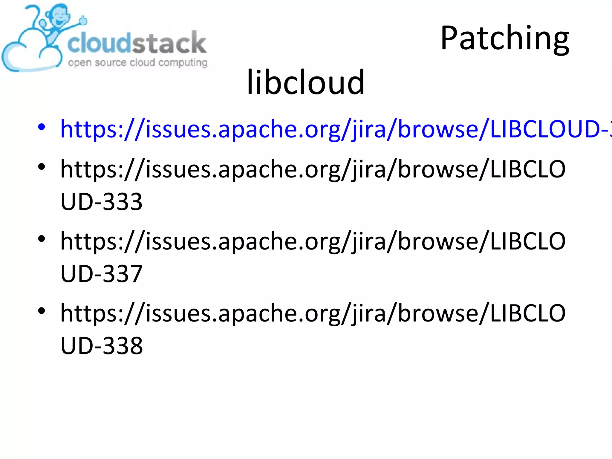 CloudStack / Saltstack lightning talk at DevOps Amsterdam | PPT