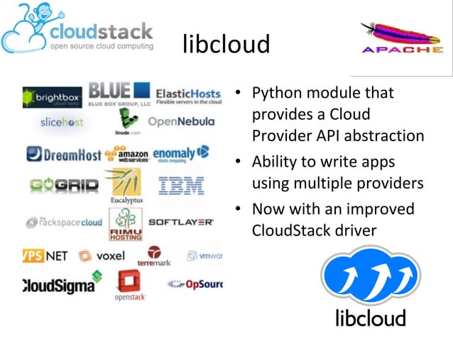 CloudStack / Saltstack lightning talk at DevOps Amsterdam | PPT