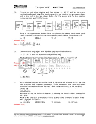 Cs gate-2011 | PDF