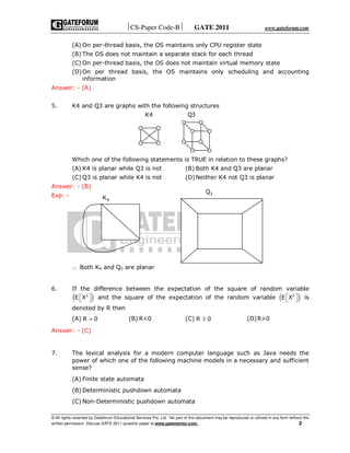 Cs gate-2011 | PDF