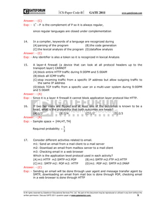 Cs gate-2011 | PDF