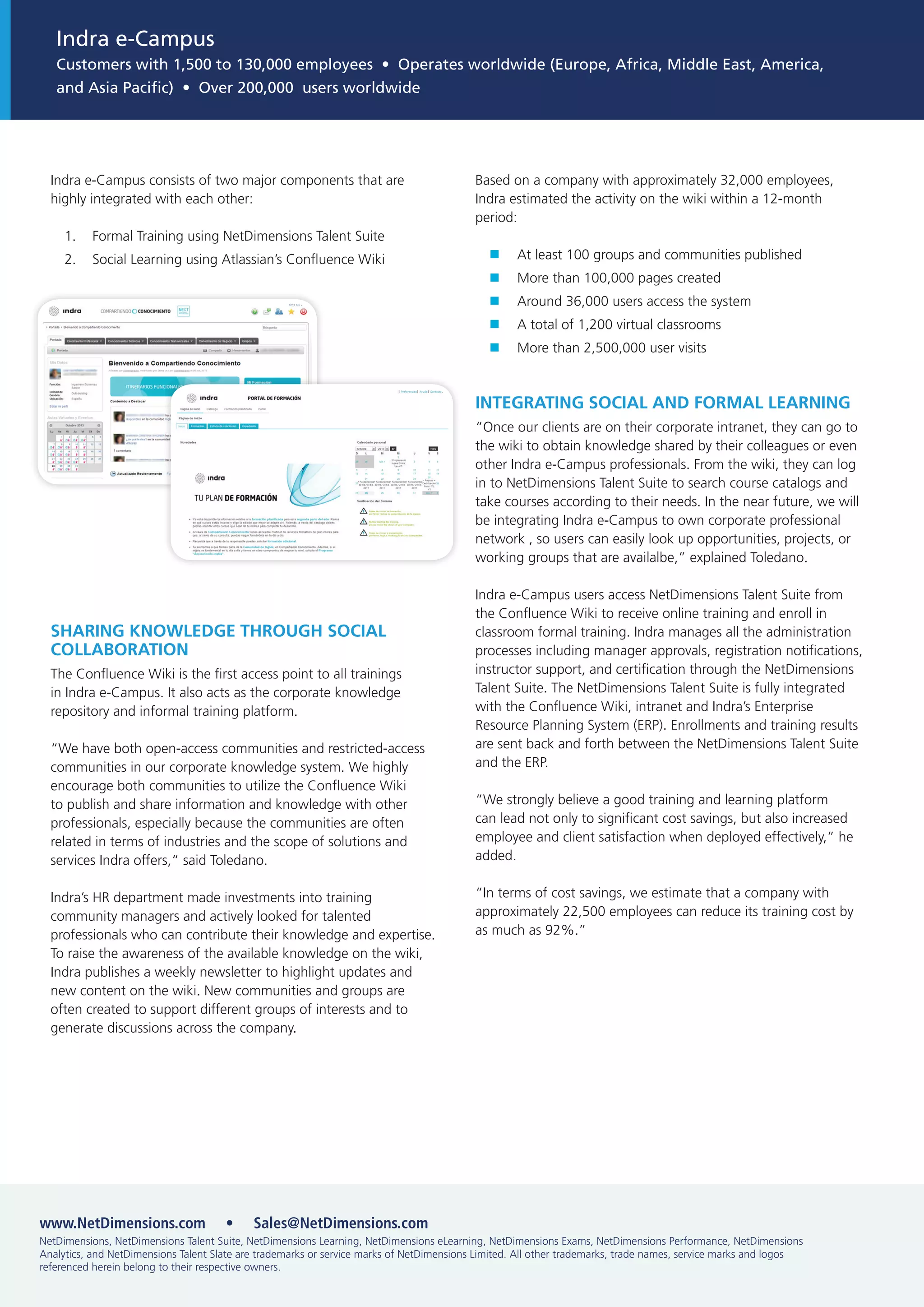 Case Study - Indra | PDF