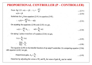 CS - Introduction to controllers AND ITS DESIGNx | PPTX
