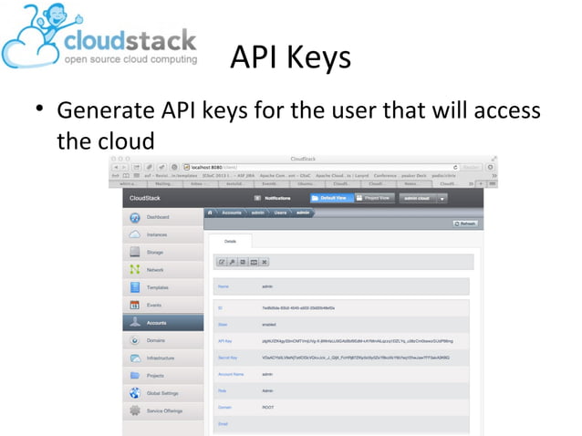 Intro to CloudStack API | PPT