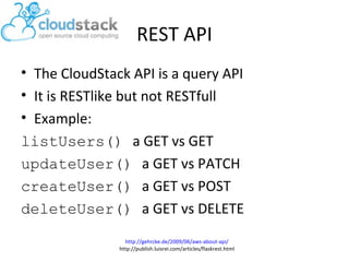 Intro to CloudStack API | PPT