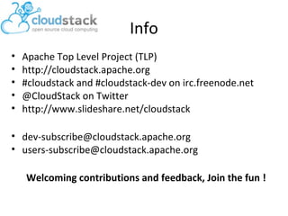 Intro to CloudStack API | PPT