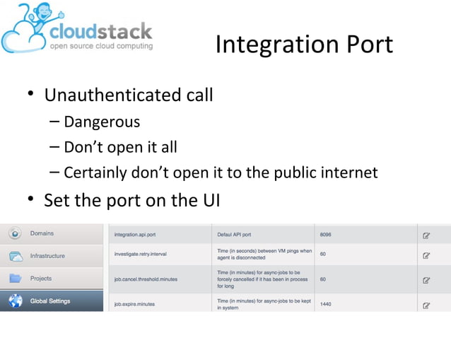 Intro to CloudStack API | PPT