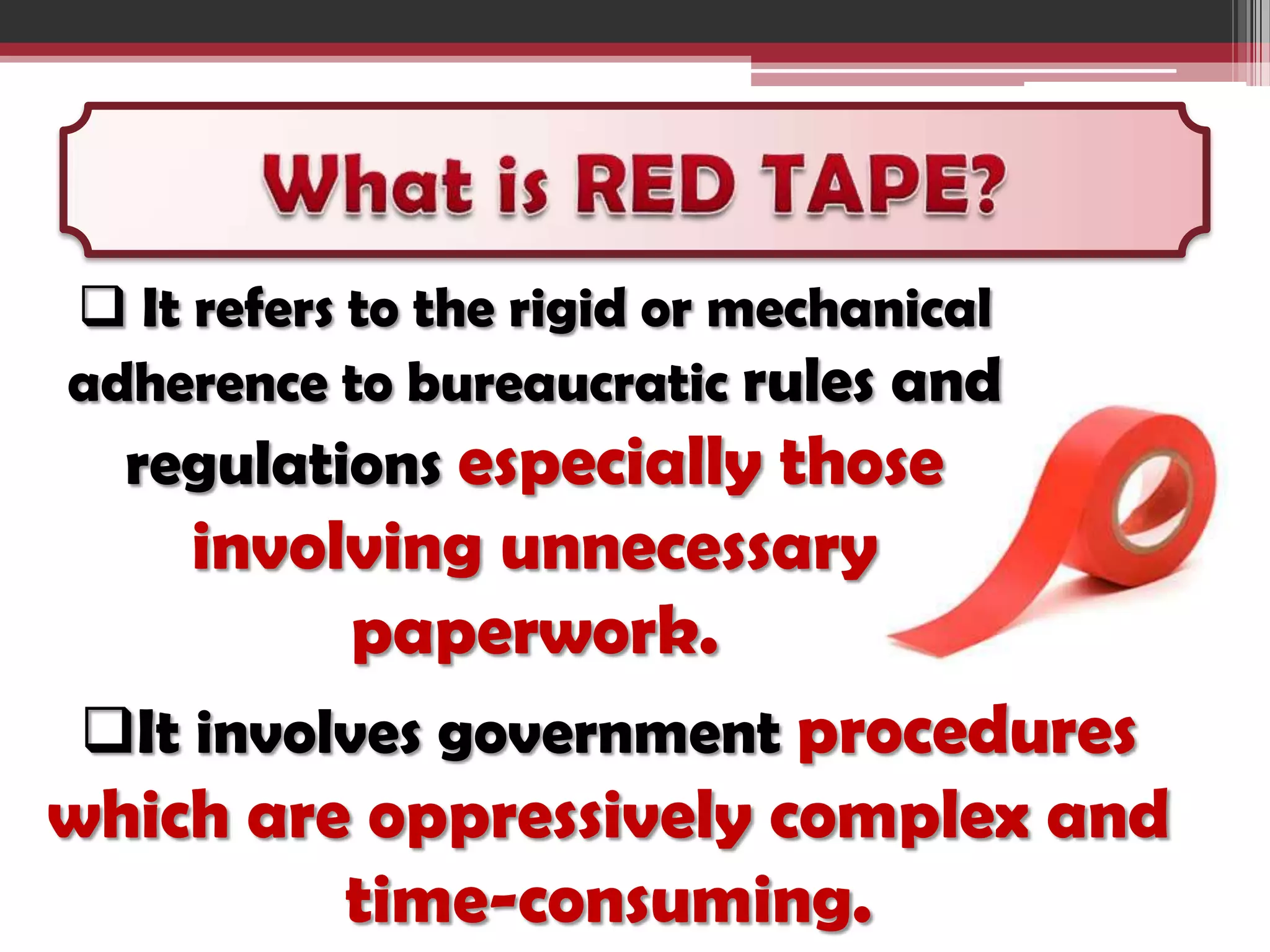 Anti-Red Tape Act of 2007 - Bachelor in Public Administration ...