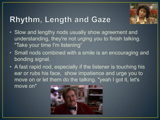 Nods : Signal and Meaning | PPTX