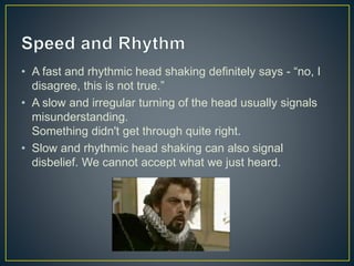 Nods : Signal and Meaning | PPTX