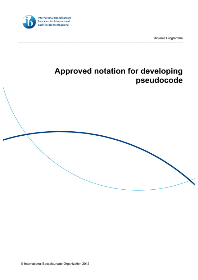 Cs Psuedocode Basics V4 Pdf Computing Technology And Computing