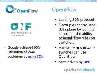 SDN: Network Agility in the Cloud | PPTX