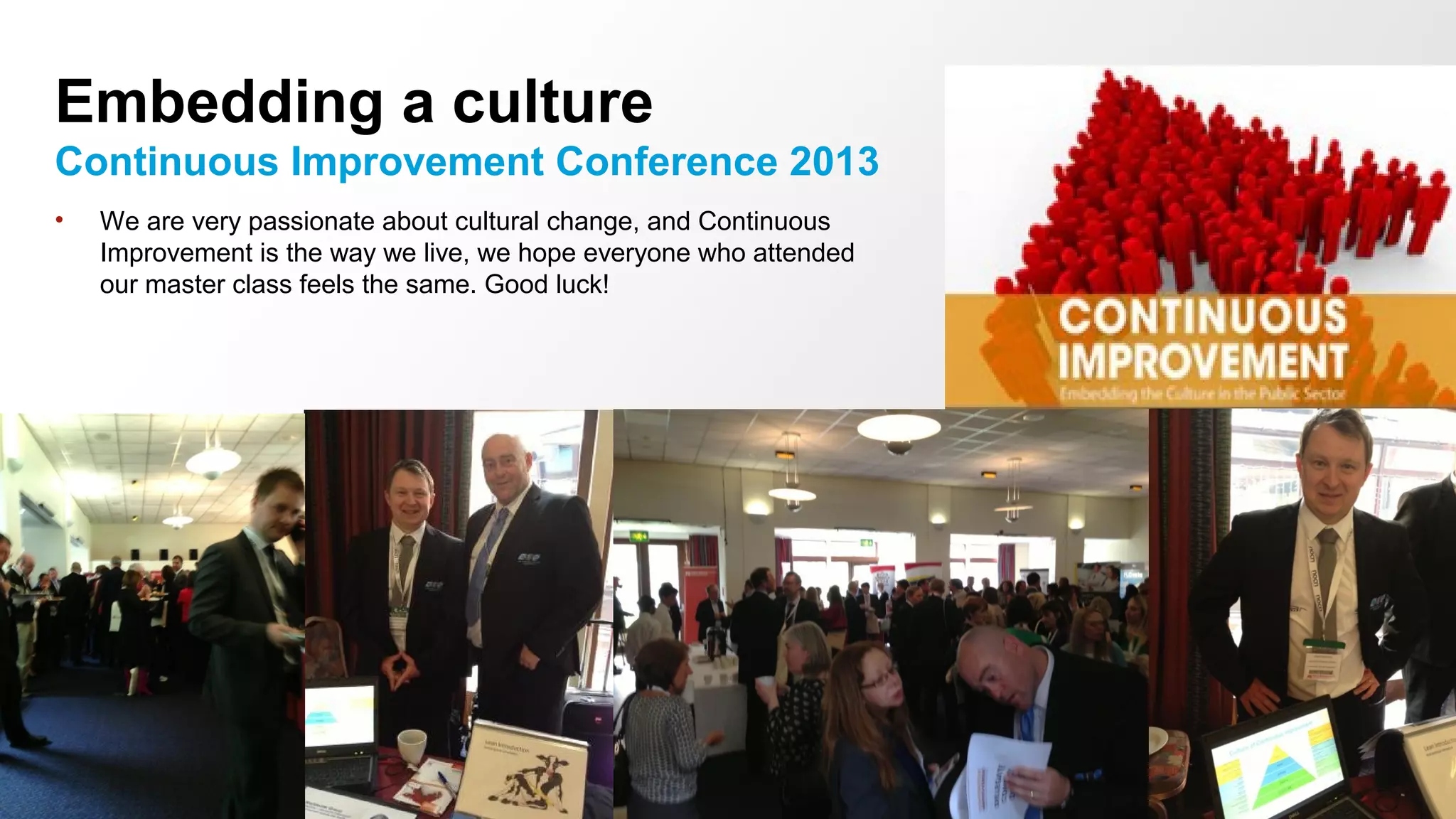 Embedding the Culture of Continuous Improvement | PPS