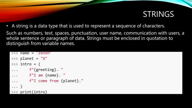 Computer Sience, This is my presentation for beginners coding in python | PPT
