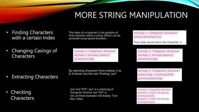 Computer Sience, This is my presentation for beginners coding in python | PPT
