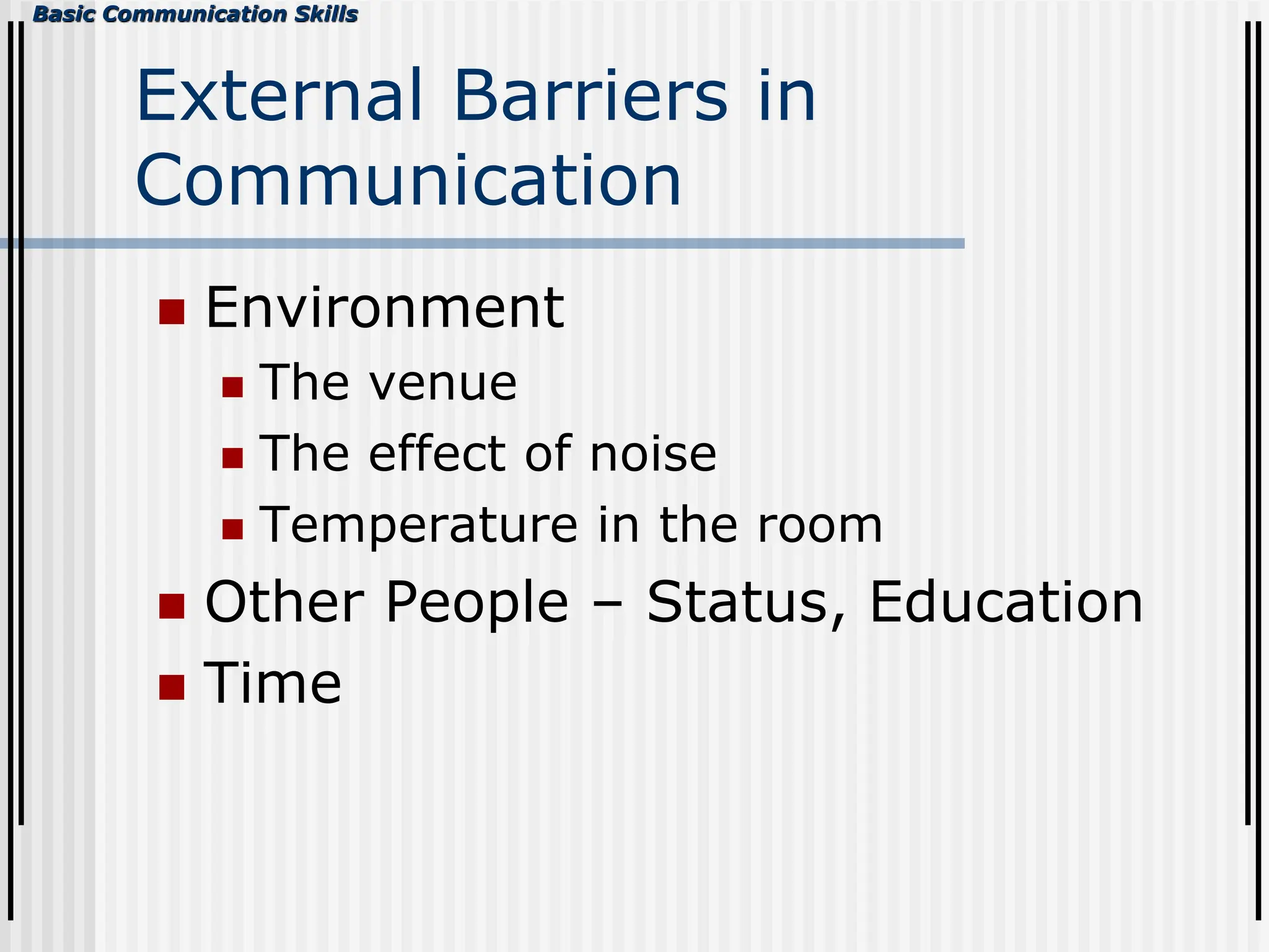 Basic Communication Skills | PPT