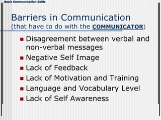 Basic Communication Skills | PPT