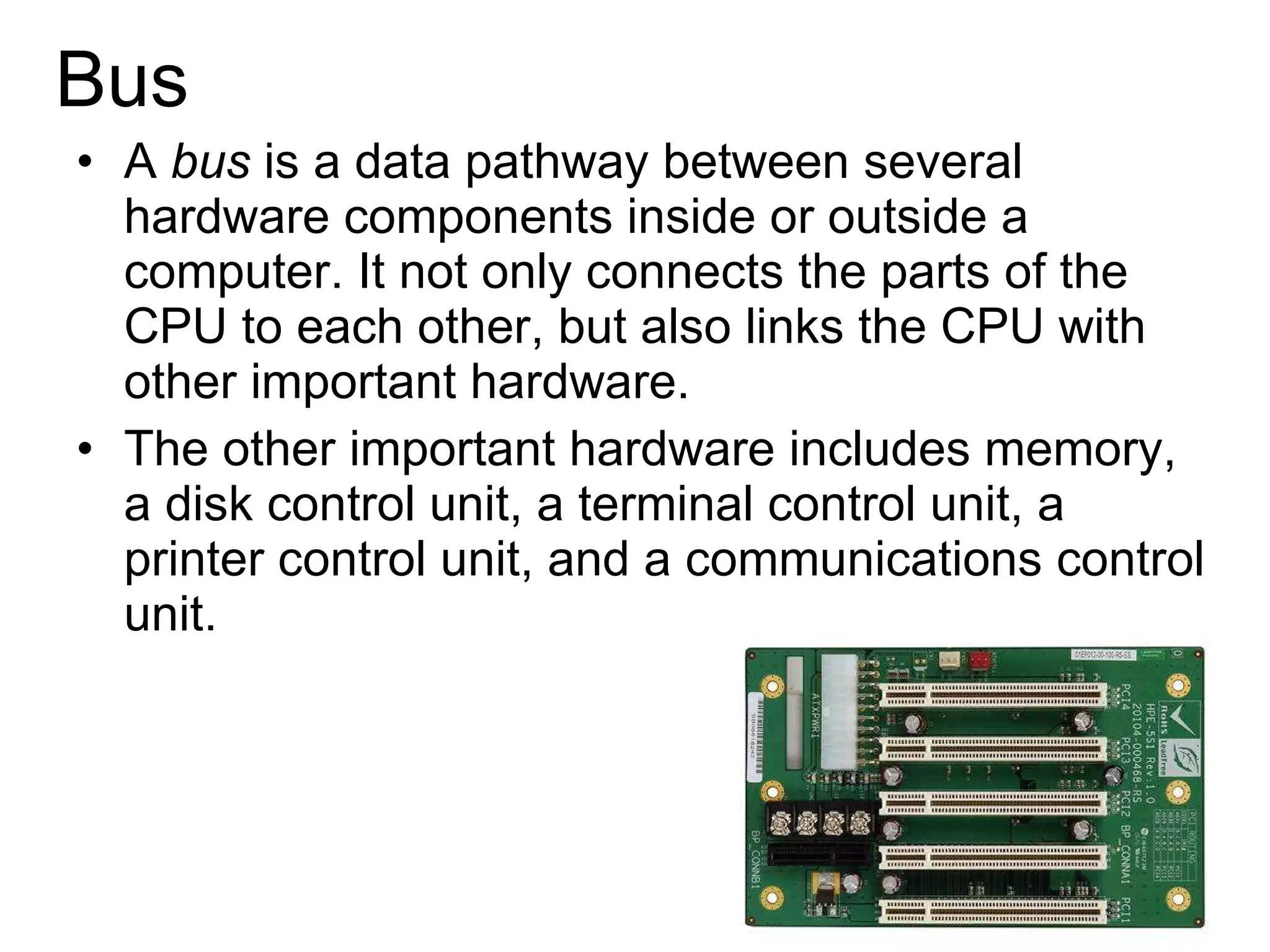 Cs100 lec 3 cont1 hardware - system unit and memory) | PPT