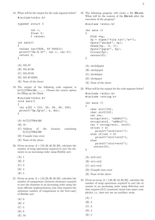 Cs101 endsem 2014 | PDF
