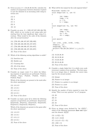 Cs101 endsem 2014 | PDF