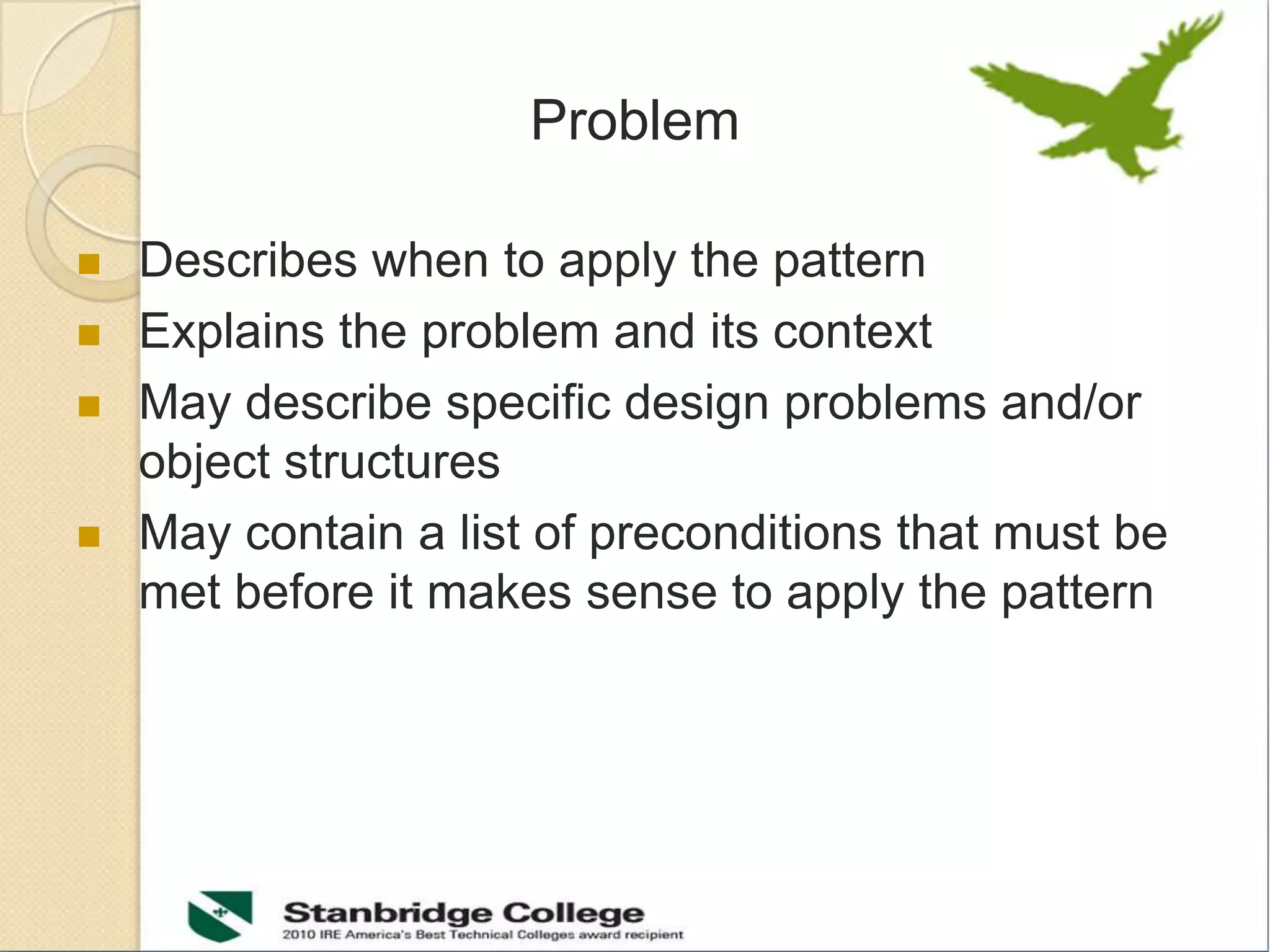 Cs 1023 lec 9 design pattern (week 2) | PPT