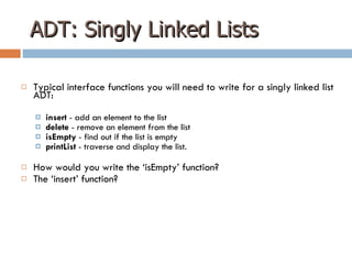 Sorting & Linked Lists | PPT