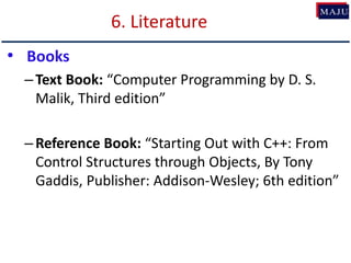 Cs1123 1 intro | PPTX | Programming Languages | Computing