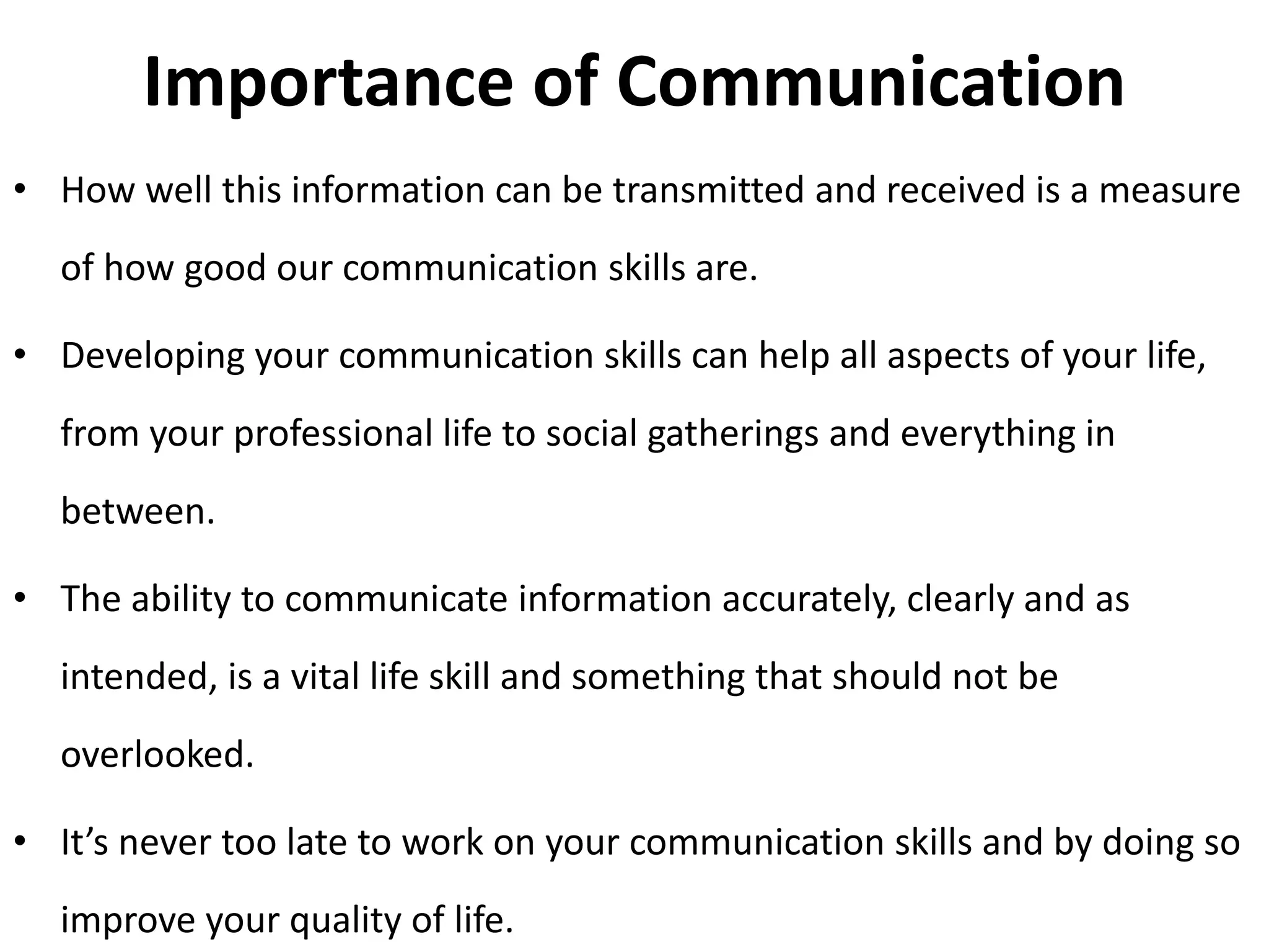 Top 10 Communication Skills and their importance | PPTX