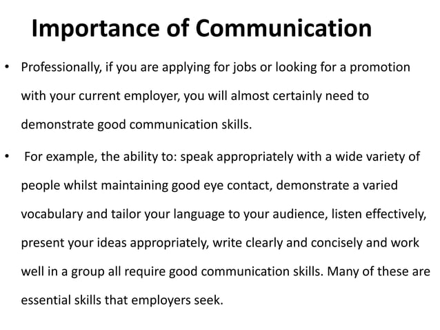 Top 10 Communication Skills and their importance | PPTX