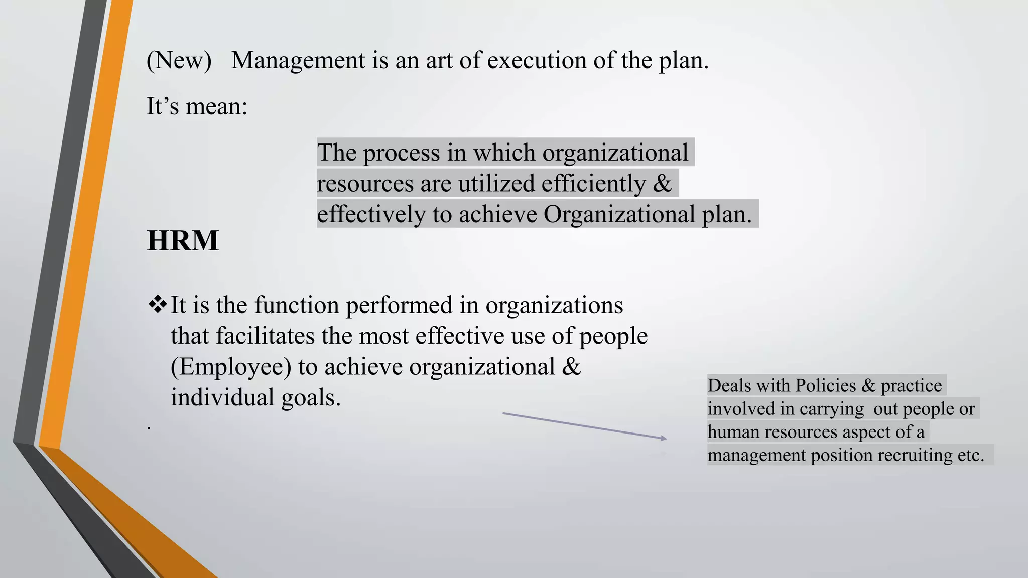 HRM and HRM GOALS | PPT