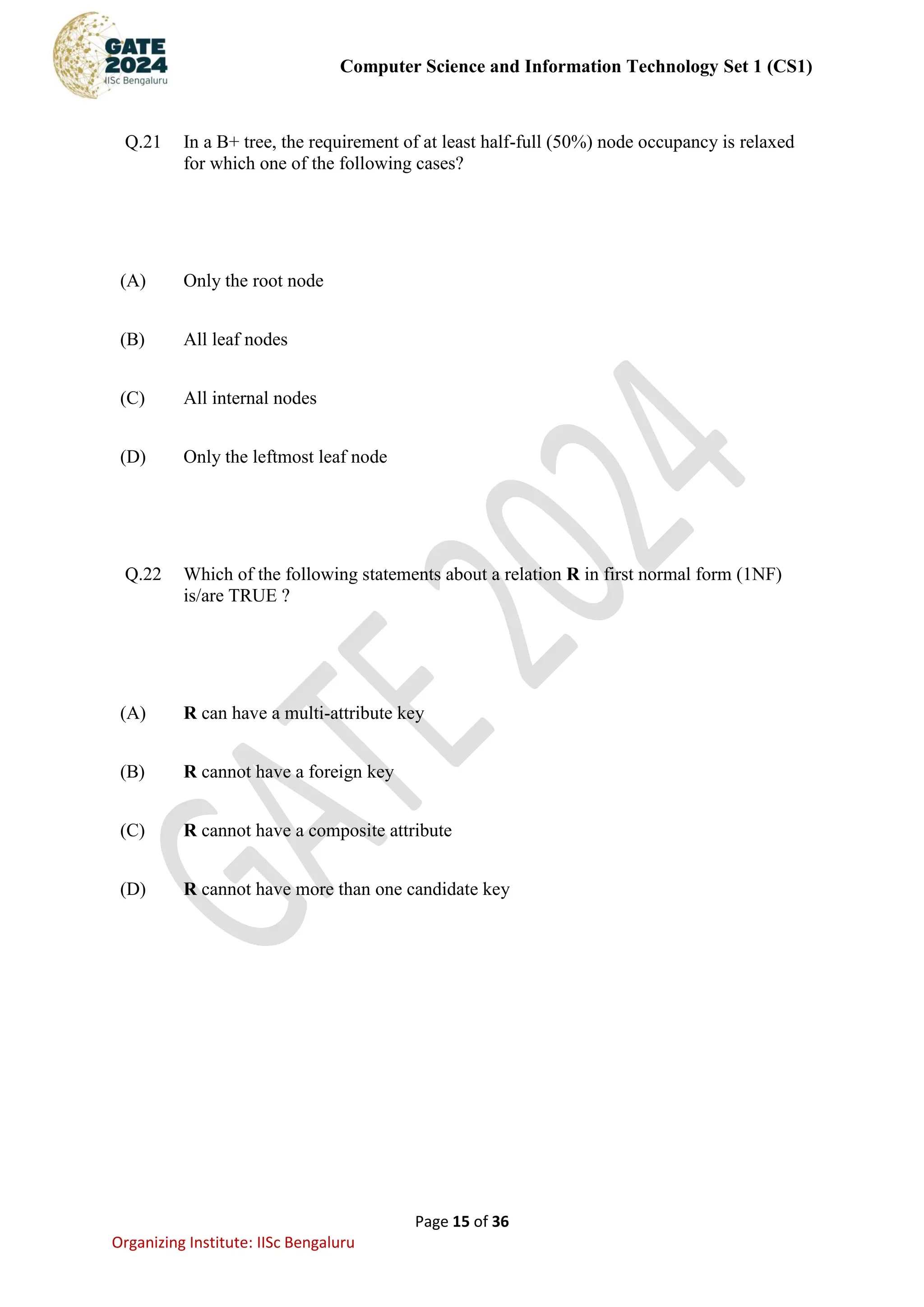 CS124S5 gate exam pyq for practice for it.pdf