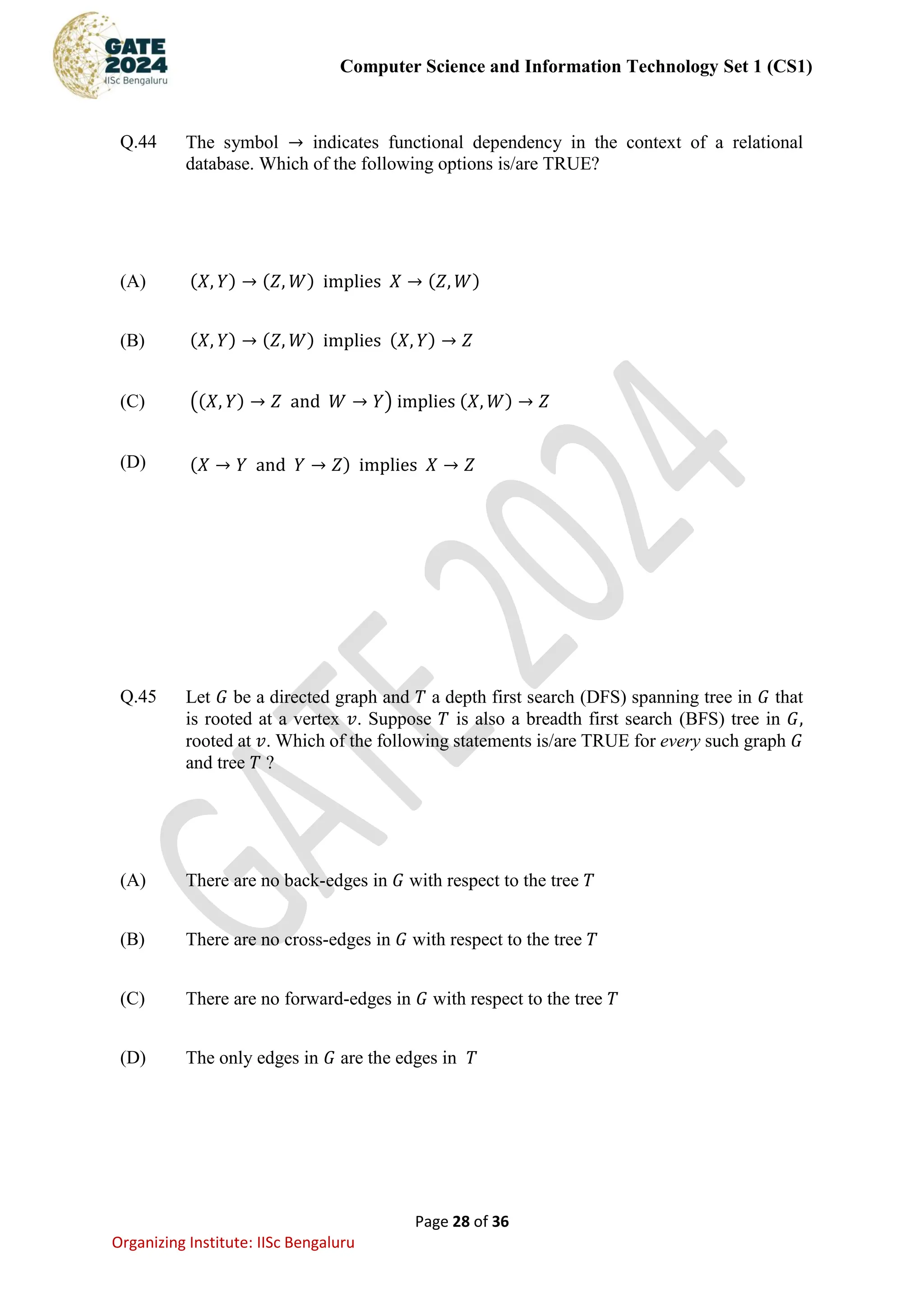 CS124S5 gate exam pyq for practice for it.pdf