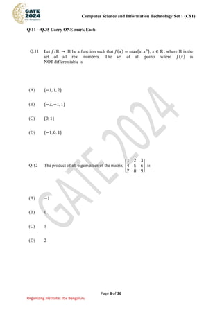 CS124S5 gate exam pyq for practice for it.pdf