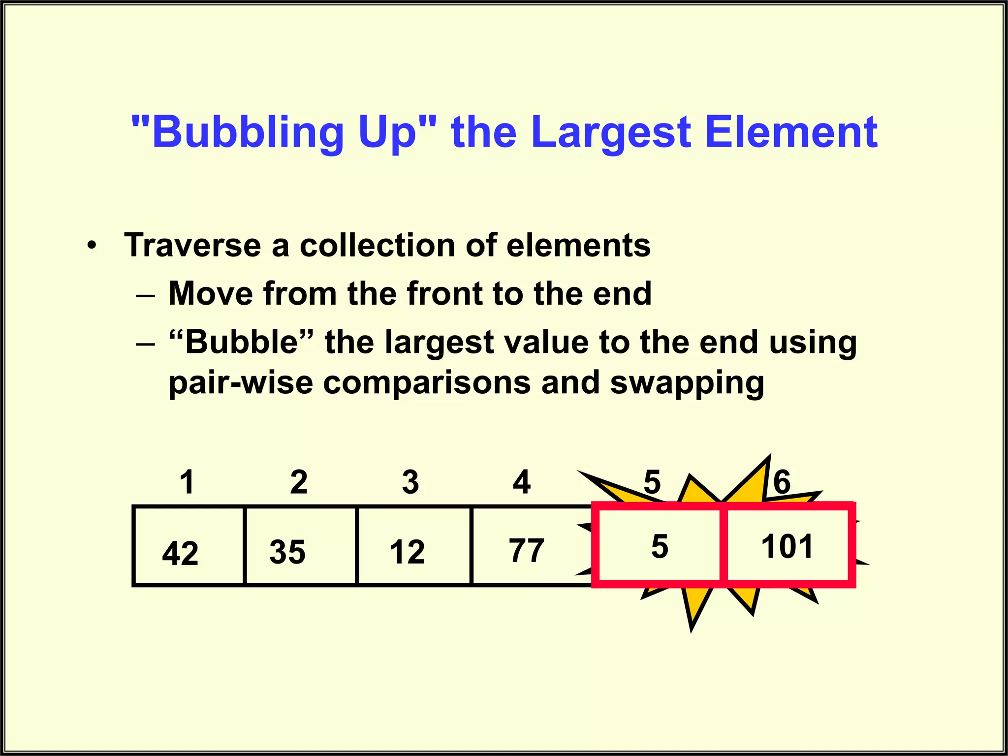Bubble Sort Python | PPT | Technology & Computing
