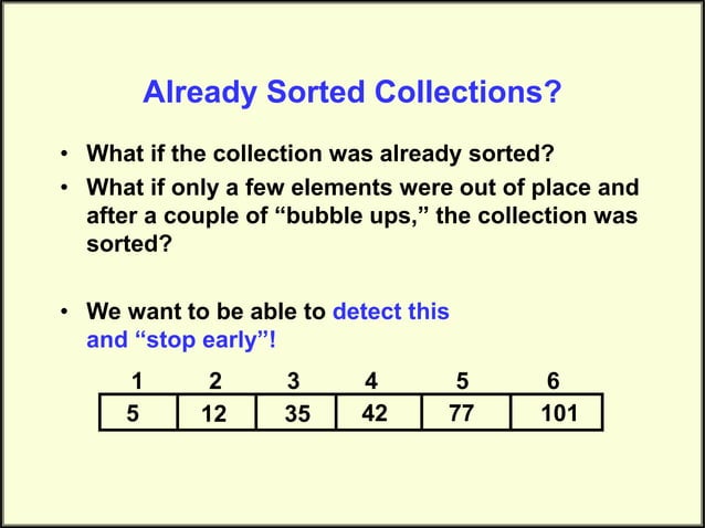 Bubble Sort Python | PPT | Technology & Computing