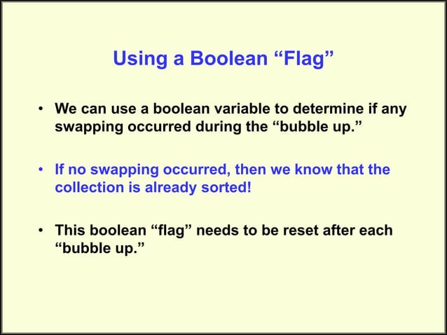 Bubble Sort Python | PPT | Technology & Computing