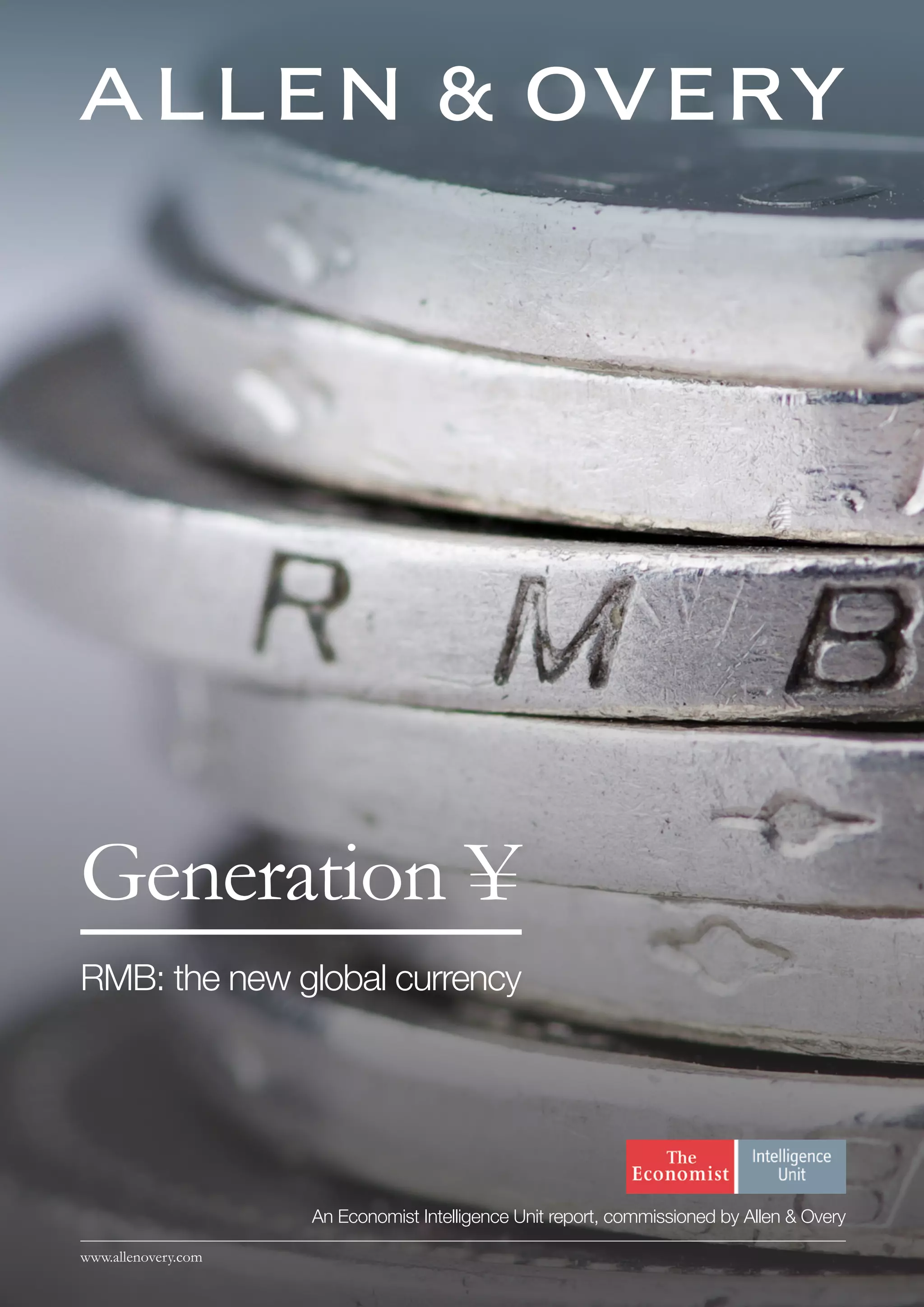 Generation ¥ - RMB: the new global currency | PDF