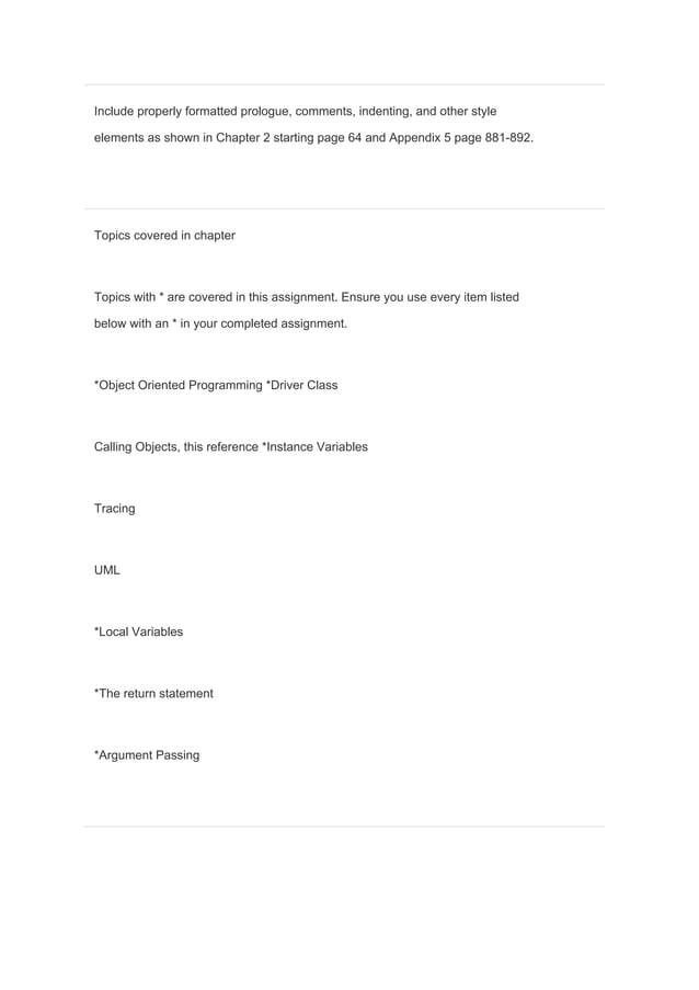 CS 151 Unit 6 Assignment | PDF | Programming Languages | Computing