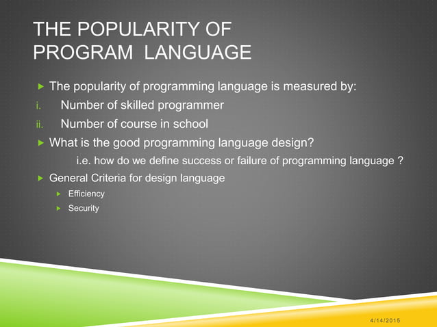 CS152 Programming Paradigm | PPT