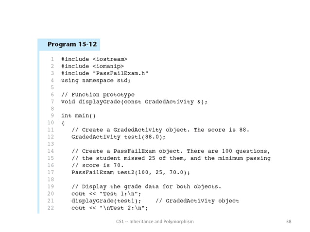 Cs1lesson15 Inheritance In C Programmming Language Pptx