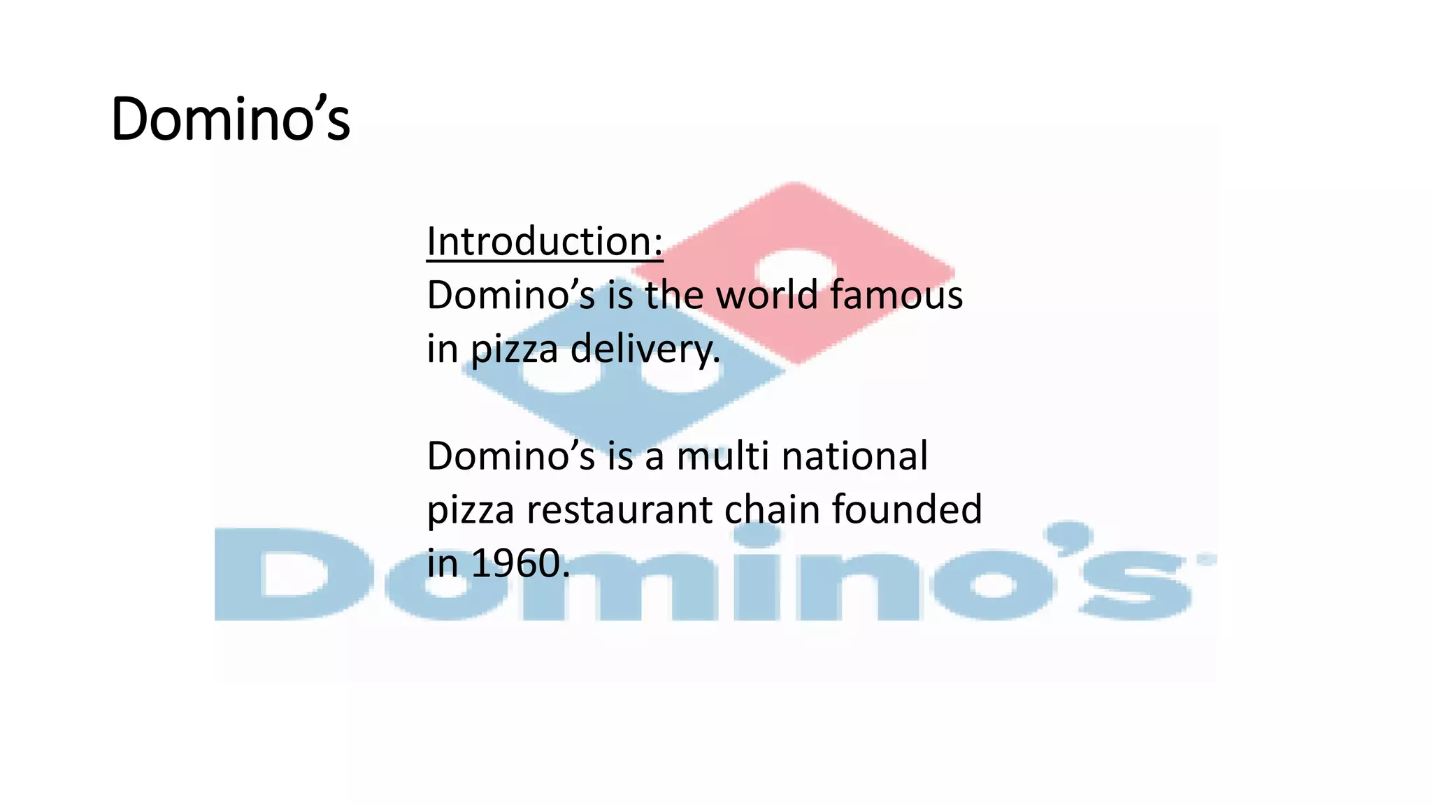 Dominos | PPTX