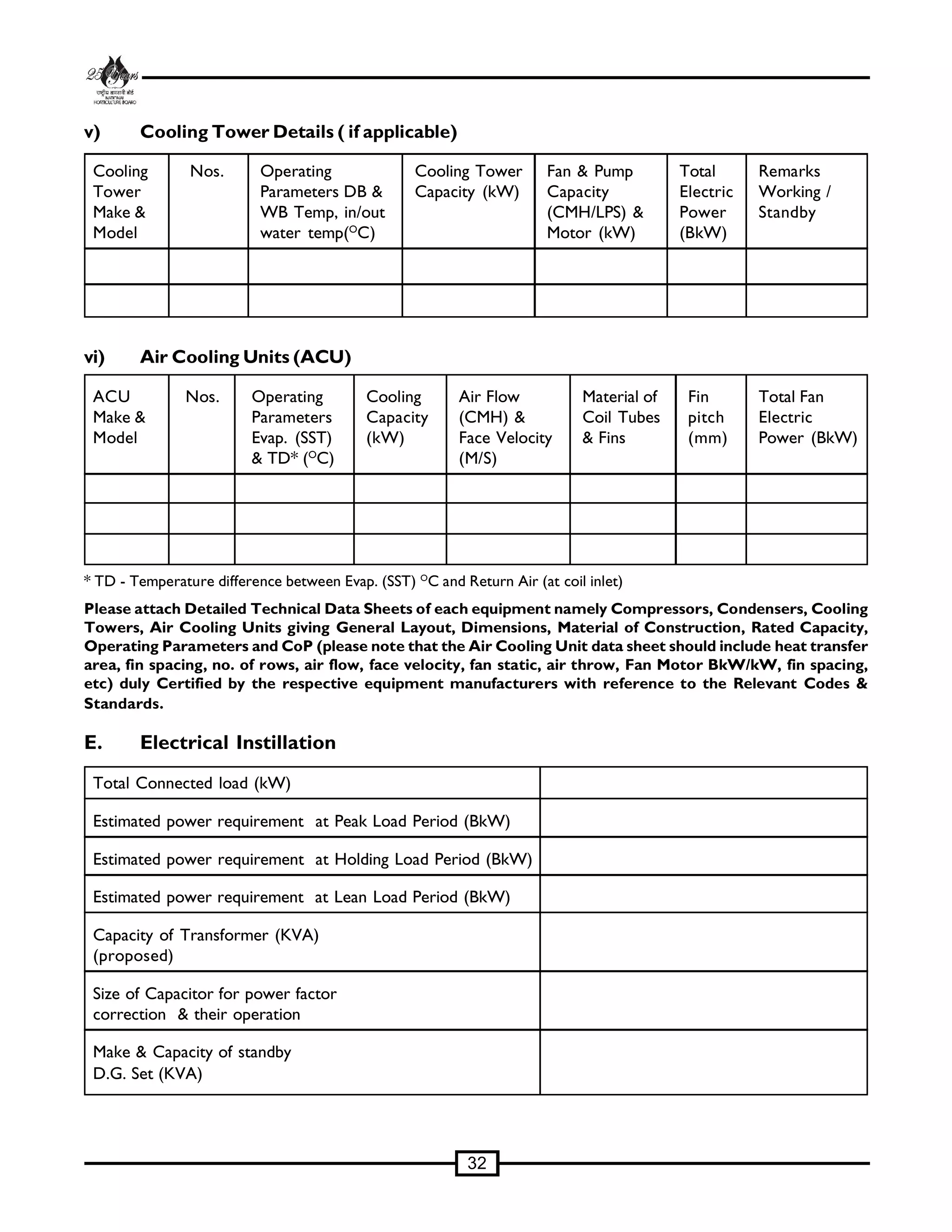 Technical Standard for Cold Storage | PDF