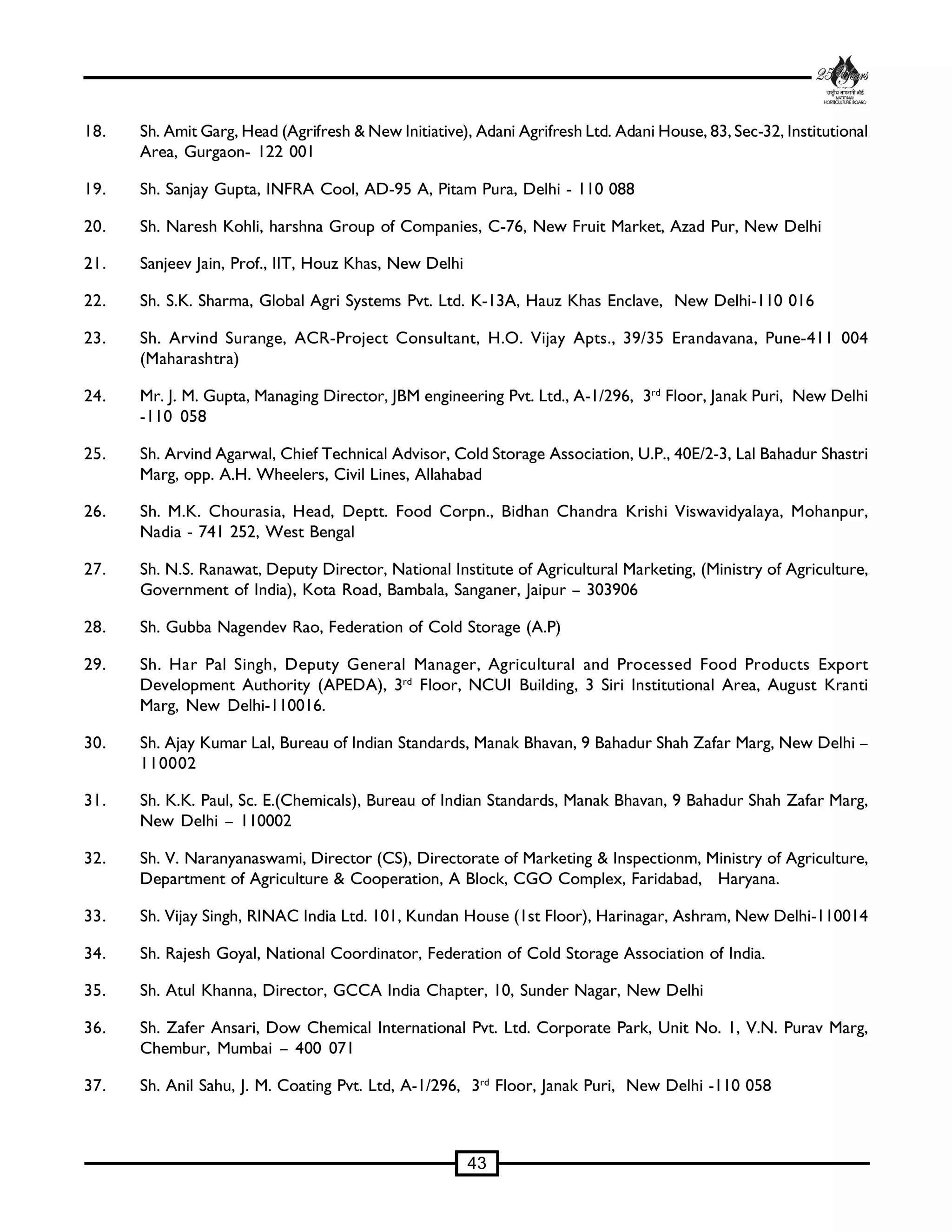 Technical Standard for Cold Storage | PDF